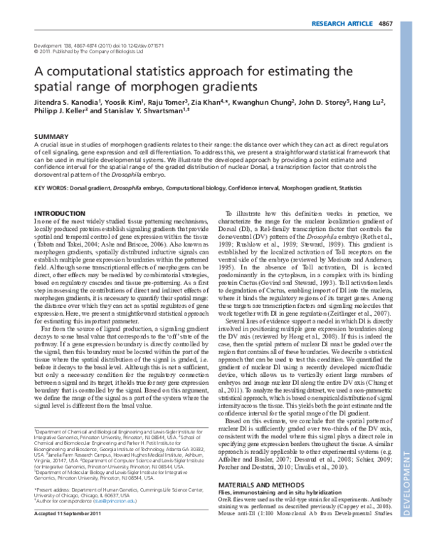 (PDF) A computational statistics approach for estimating the spatial ...