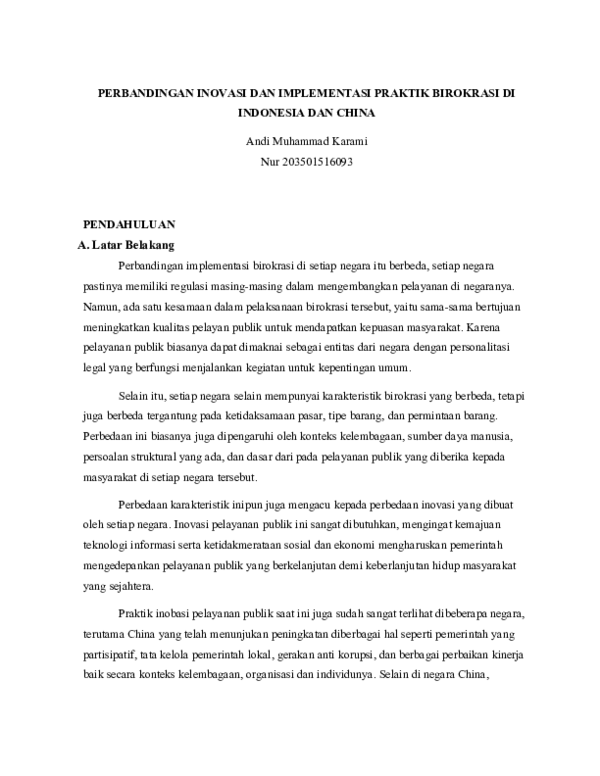 (DOC) Andi Muhammad Karami Nur TUGAS 1 BI (1) | Andi Karami - Academia.edu