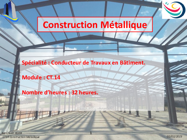 (PDF) Construction Métallique
