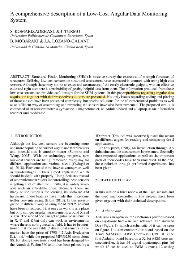 (PDF) A comprehensive description of a low-cost angular data monitoring ...