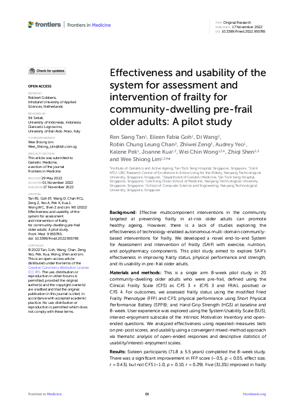 (PDF) Effectiveness and usability of the system for assessment and ...