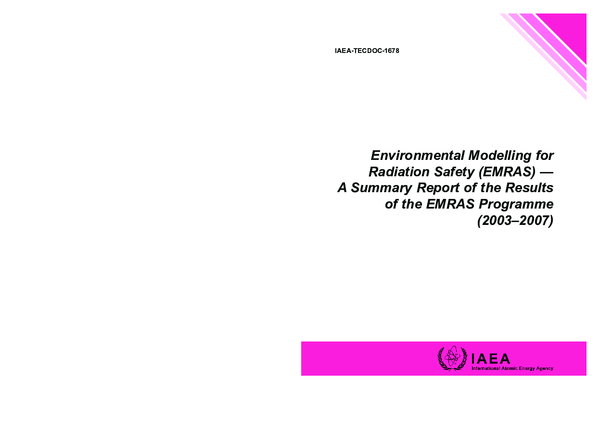 (PDF) Environmental Modelling for Radiation Safety (EMRAS): a summary ...