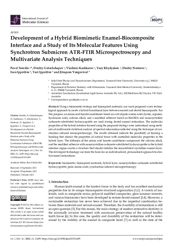 pdf-development-of-a-hybrid-biomimetic-enamel-biocomposite-interface