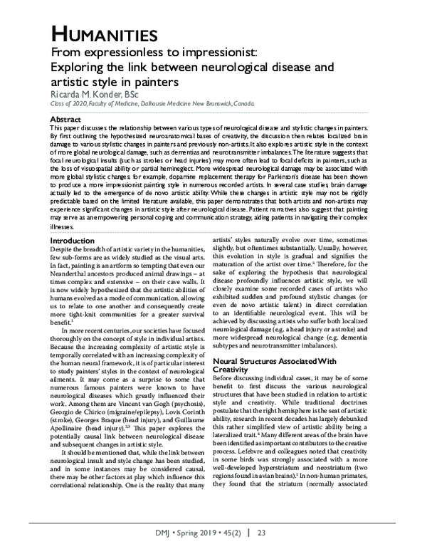 (PDF) From expressionless to impressionist: Exploring the link between ...