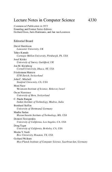 Pdf Parallel And Distributed Processing And Applications
