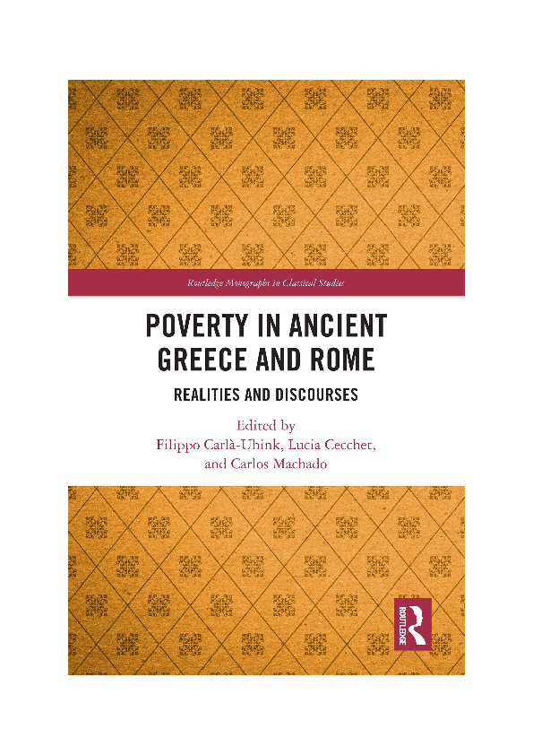 (PDF) Poverty in Ancient Greece and Rome Discourses and Realities