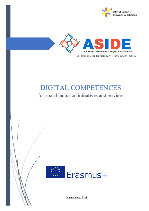 (PDF) Digital competences for social inclusion initiatives and services