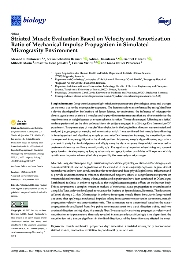 (PDF) Striated Muscle Evaluation Based on Velocity and Amortization ...