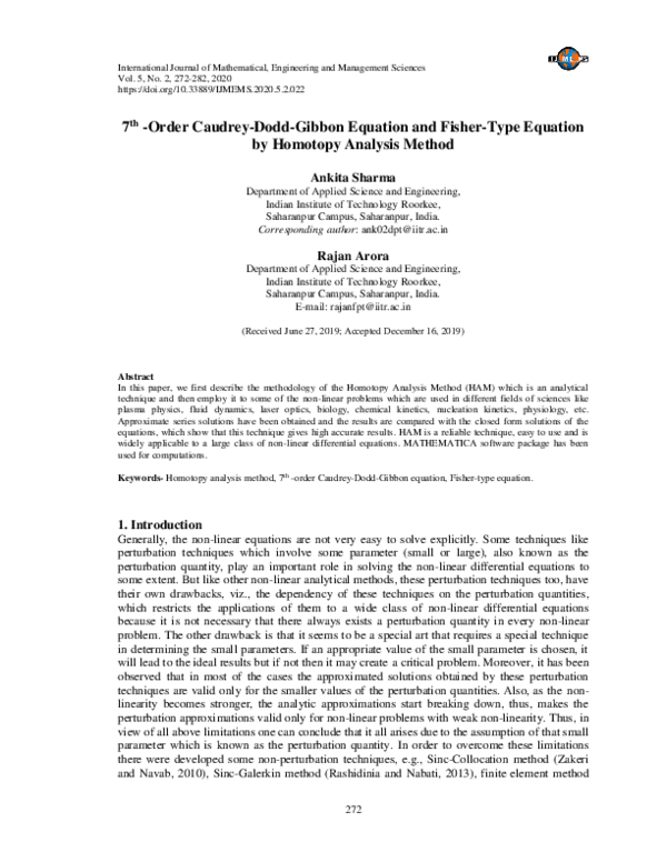 (PDF) 7th -Order Caudrey-Dodd-Gibbon Equation and Fisher-Type Equation ...