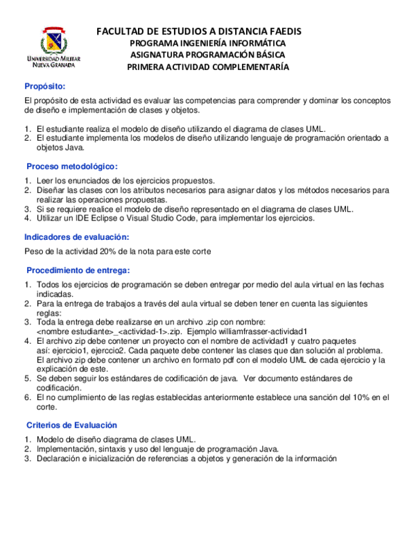 (PDF) FACULTAD DE ESTUDIOS A DISTANCIA FAEDIS PROGRAMA INGENIERÍA INFORMÁTICA ASIGNATURA ...