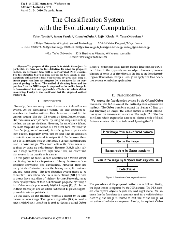 Pdf The Classification System With The Evolutionary Computation Rajiv Khosla