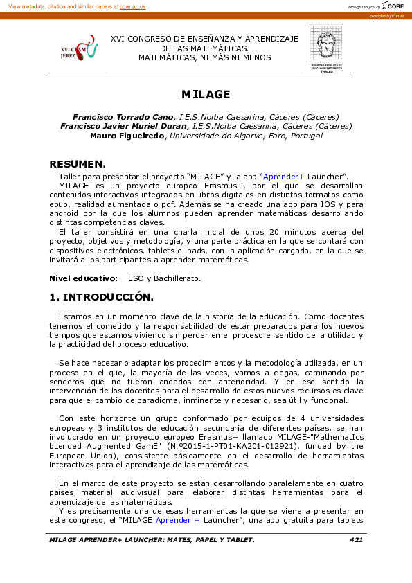 (PDF) Milage