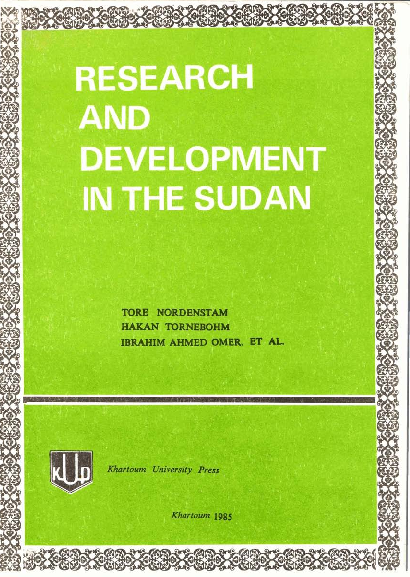 (PDF) Research and Development in the Sudan