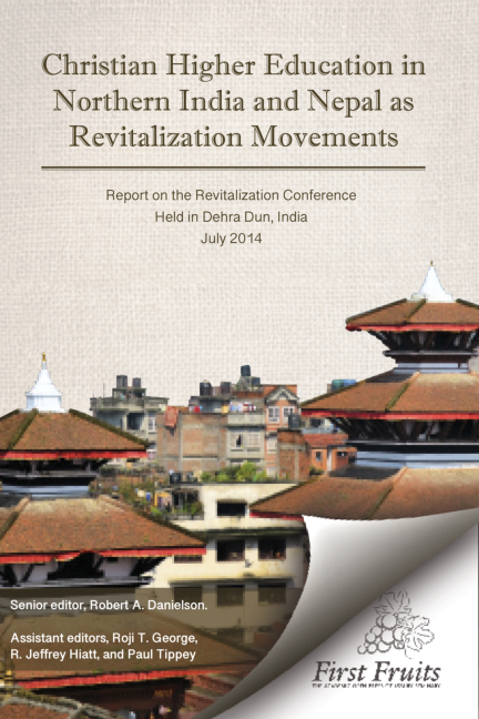 (PDF) Christian higher education in Northern India and Nepal as ...