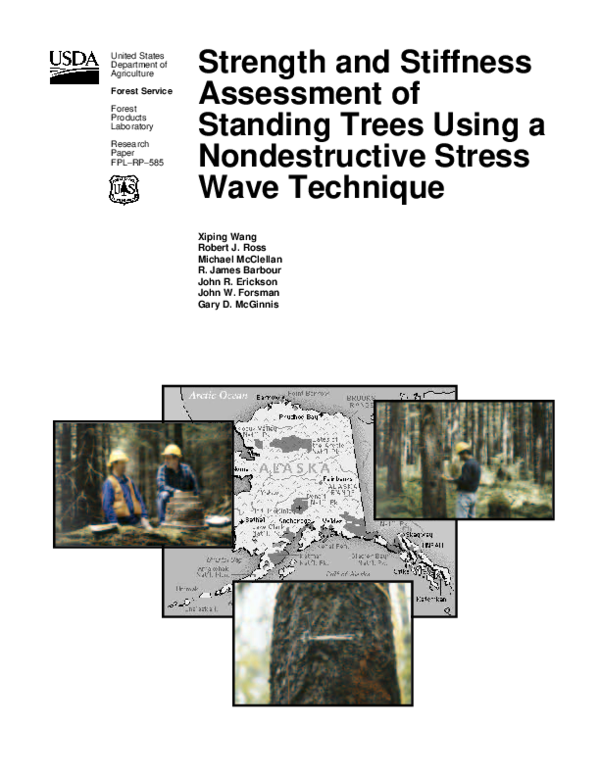 (PDF) Strength and stiffness assessment of standing trees using a ...