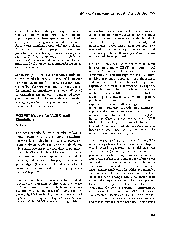 (PDF) Multigrid methods for process simulation