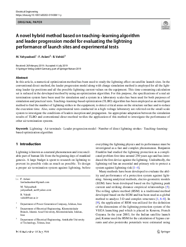 (PDF) A novel hybrid method based on teaching–learning algorithm and ...