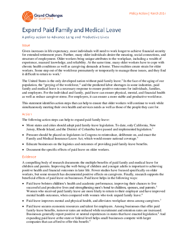 (PDF) Expand Paid Family and Medical Leave