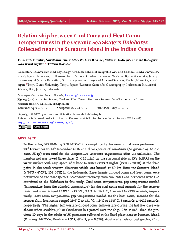 (PDF) Relationship between Cool Coma and Heat Coma Temperatures in the ...