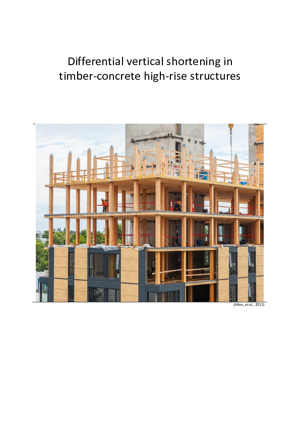 (PDF) Differential Vertical Shortening in Timber-Concrete High-rise ...
