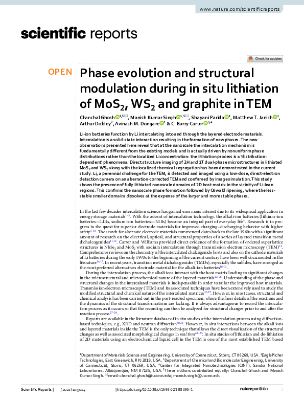 (PDF) Phase evolution and structural modulation during in situ ...