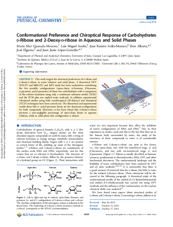 (PDF) Conformational Preference and Chiroptical Response of ...