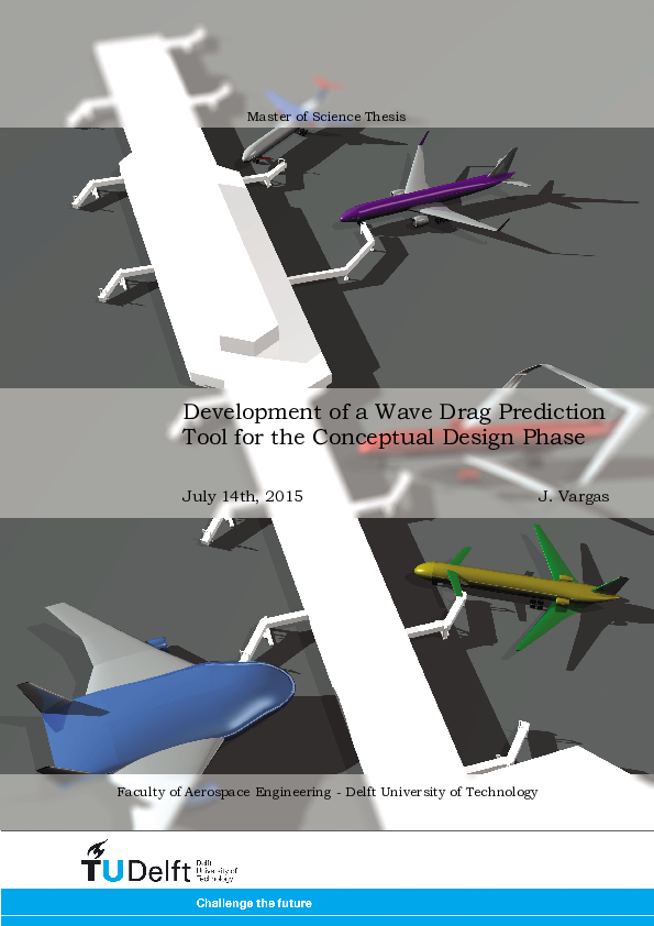 (PDF) Development of a Wave Drag Prediction Method for the Conceptual Design Phase