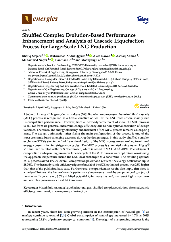 (PDF) Shuffled Complex Evolution-Based Performance Enhancement and Analysis of Cascade ...