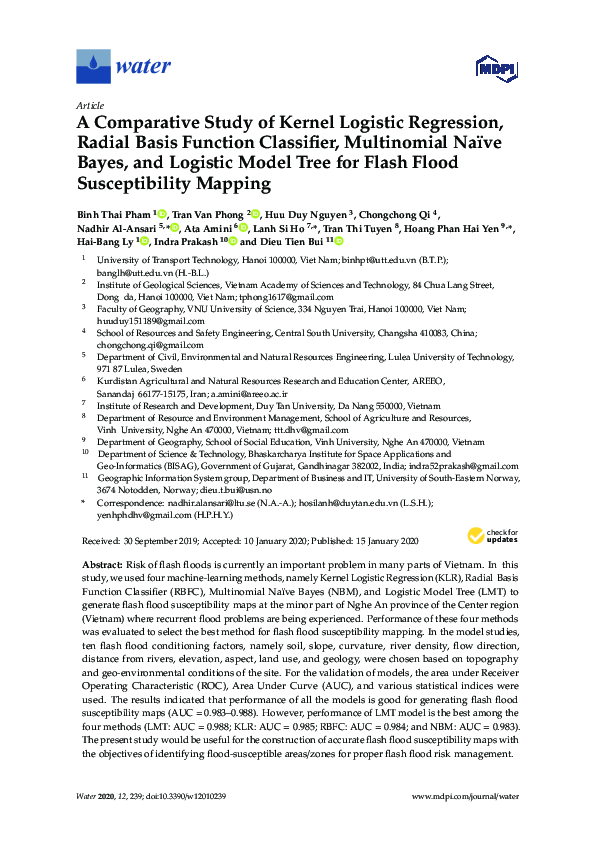 (PDF) A Comparative Study of Kernel Logistic Regression, Radial Basis Function Classifier ...