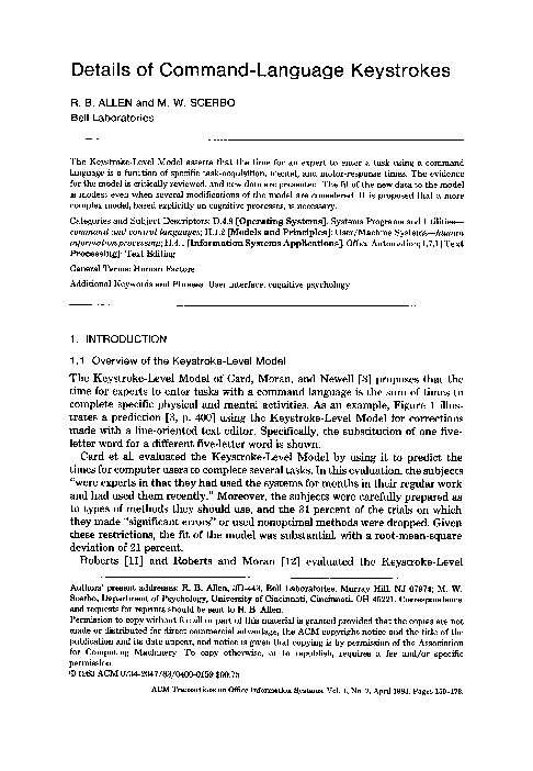 (PDF) Details of command-language keystrokes
