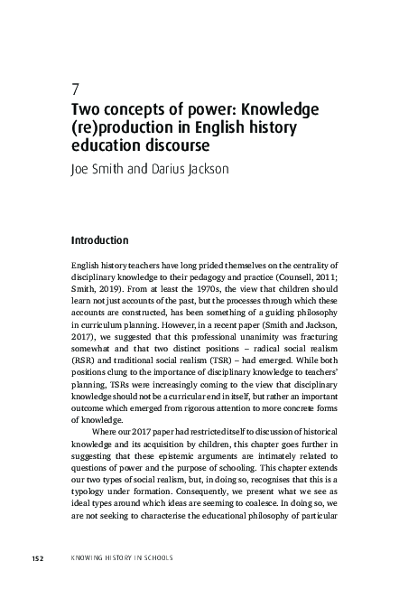 (PDF) Two concepts of power