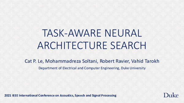 (PDF) Task-Aware Neural Architecture Search