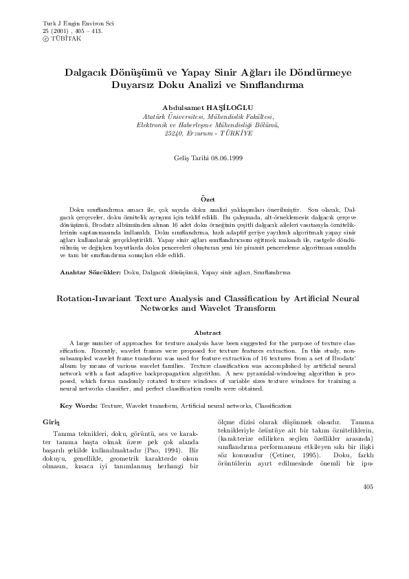 (PDF) Rotation-Invariant Texture Analysis and Classification by ...