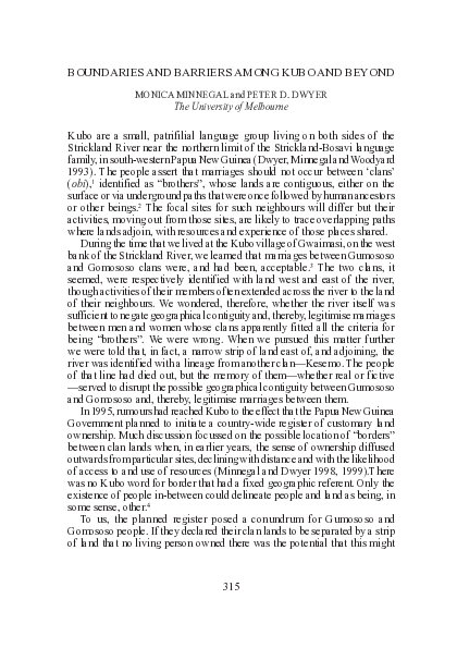 (PDF) Boundaries and barriers among Kubo and beyond