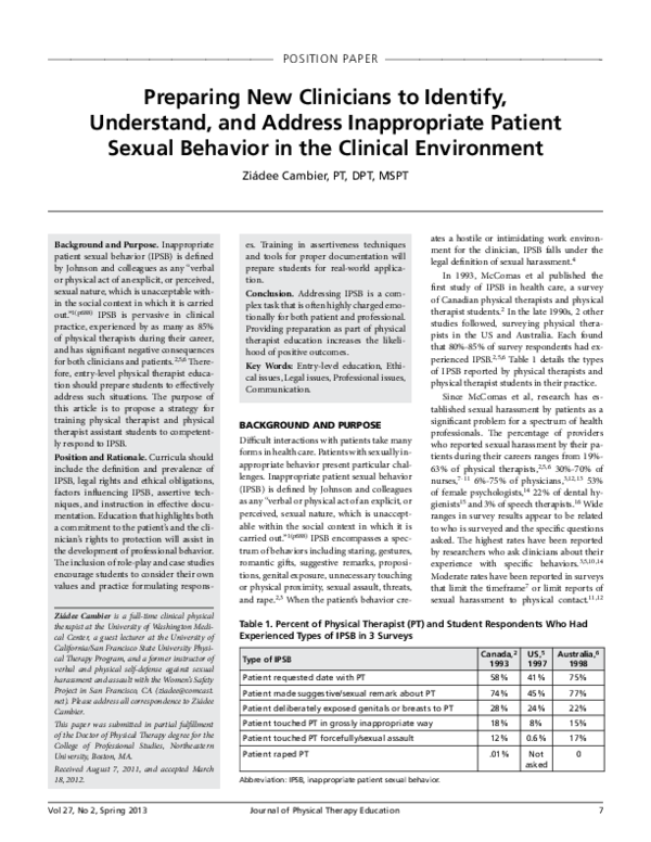 (PDF) Preparing New Clinicians to Identify, Understand, and Address ...