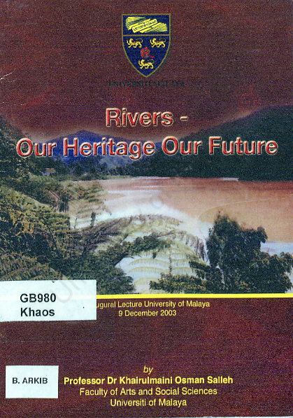(PDF) Rivers : our heritage our future