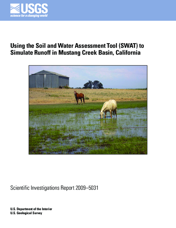 (PDF) Using the Soil and Water Assessment Tool (SWAT) to Simulate ...