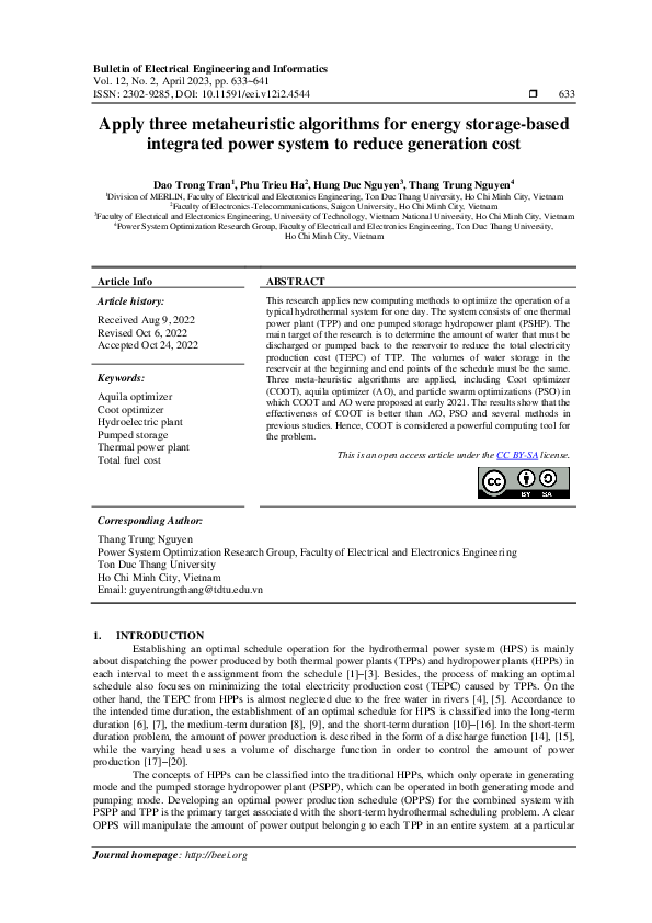 (PDF) Apply three metaheuristic algorithms for energy storage-based ...