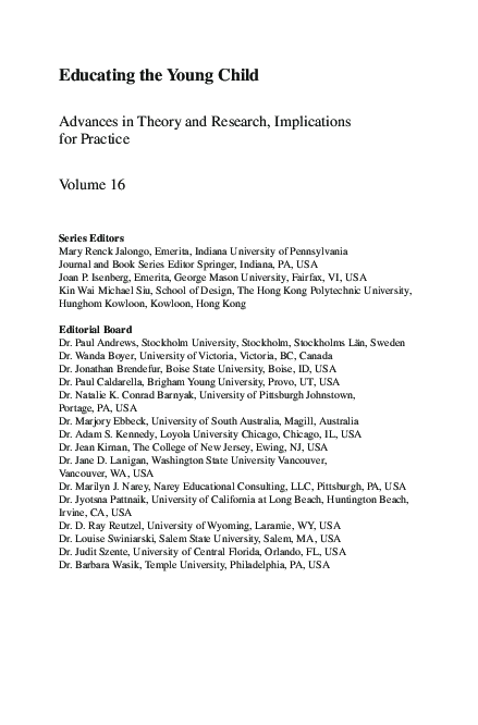 (PDF) Story in Children’s Lives: Contributions of the Narrative Mode to ...