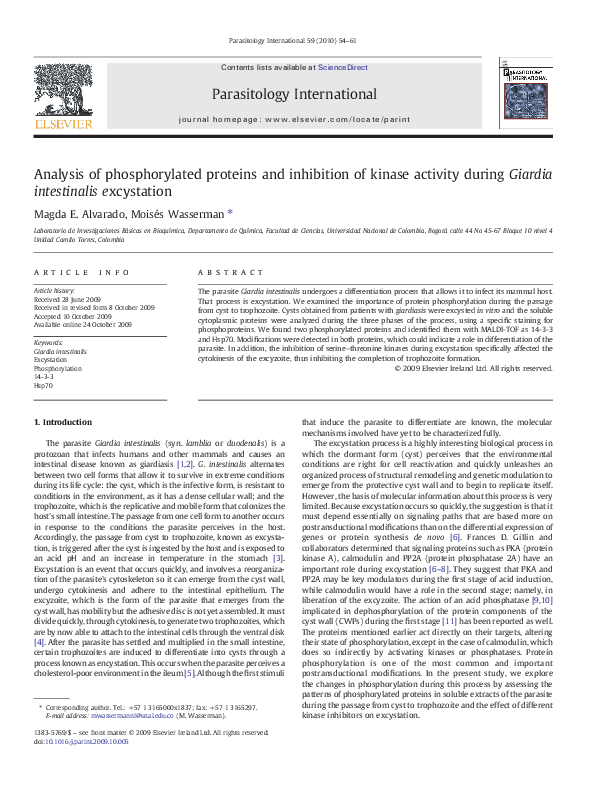 (PDF) Analysis of phosphorylated proteins and inhibition of kinase ...
