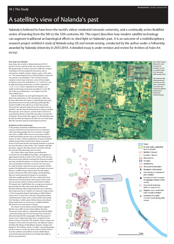 (PDF) A satellite's view of Nalanda's past