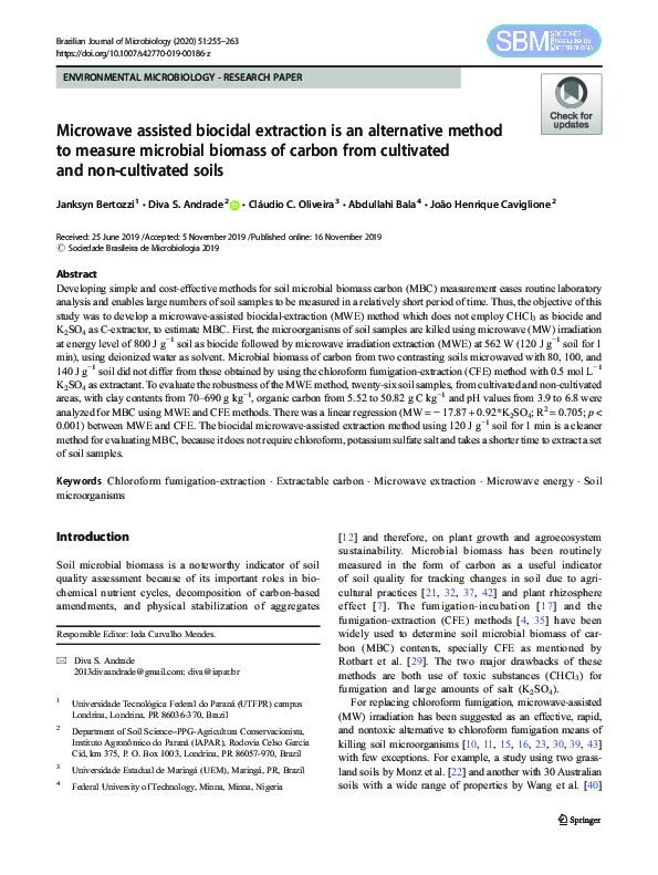 (PDF) Microwave assisted biocidal extraction is an alternative method ...