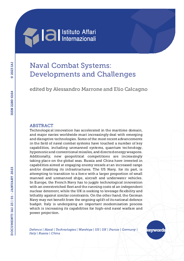 (PDF) Naval Combat Systems: Developments and Challenges
