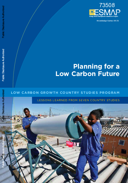 (PDF) Planning for a low carbon future : lessons learned from seven ...