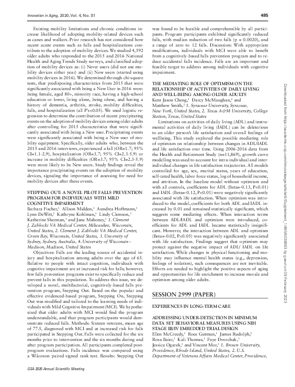(PDF) Addressing Under-Detection in Minimum Data Set Behavioral Measures Using NIH Stage III/IV ...