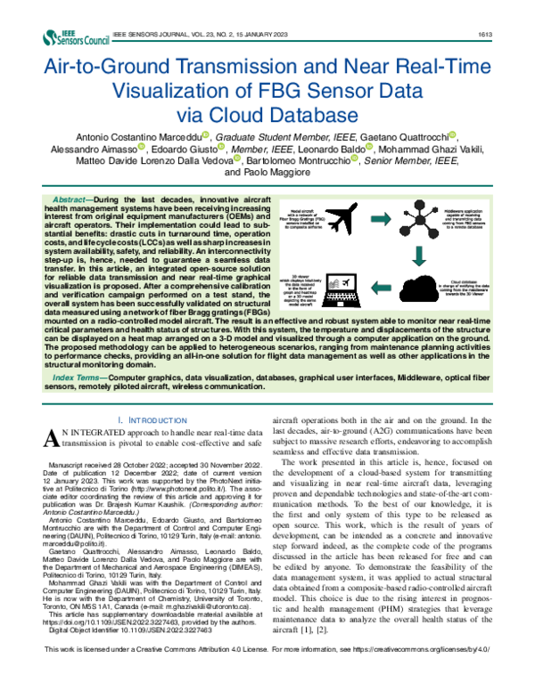 (PDF) Air-to-Ground Transmission and Near Real-Time Visualization of ...