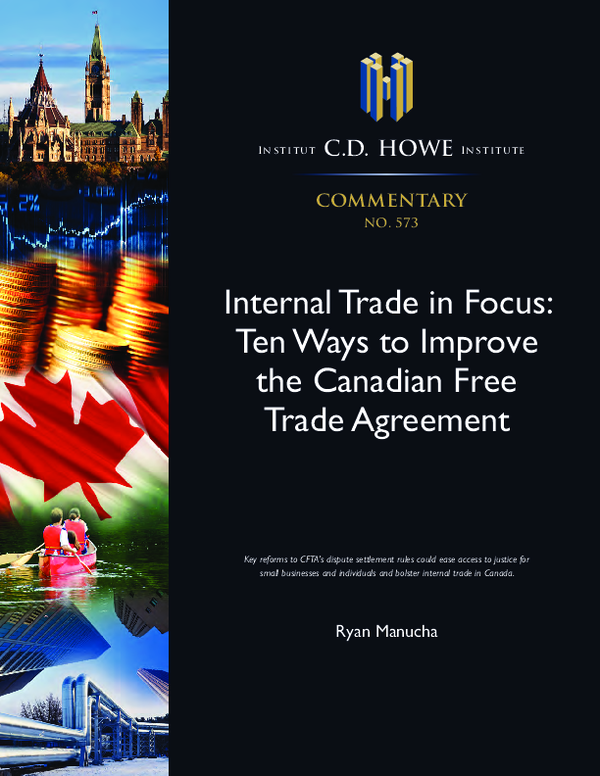 (PDF) Internal Trade in Focus: Ten Ways to Improve the Canadian Free ...