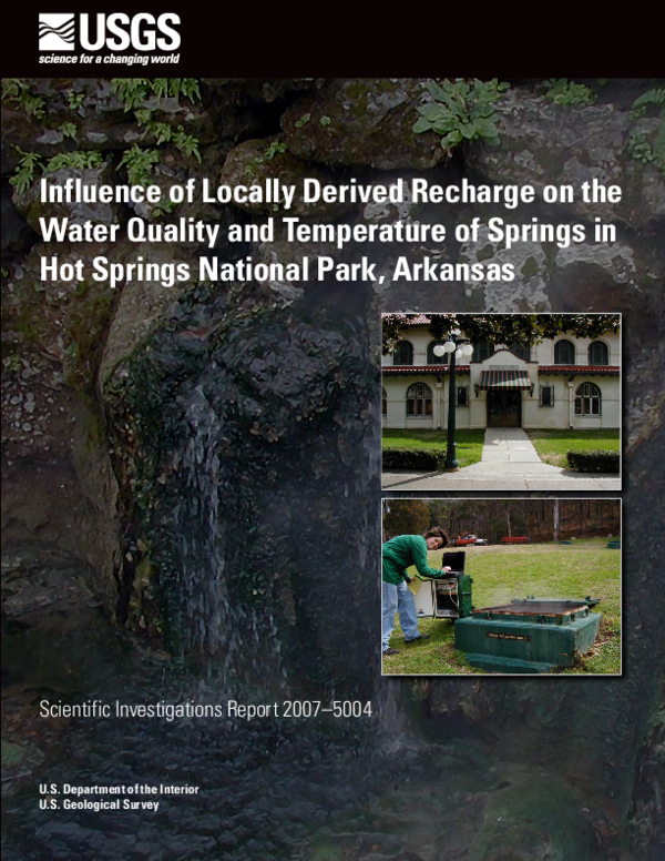 (PDF) Influence of Locally Derived Recharge on the Water Quality and ...