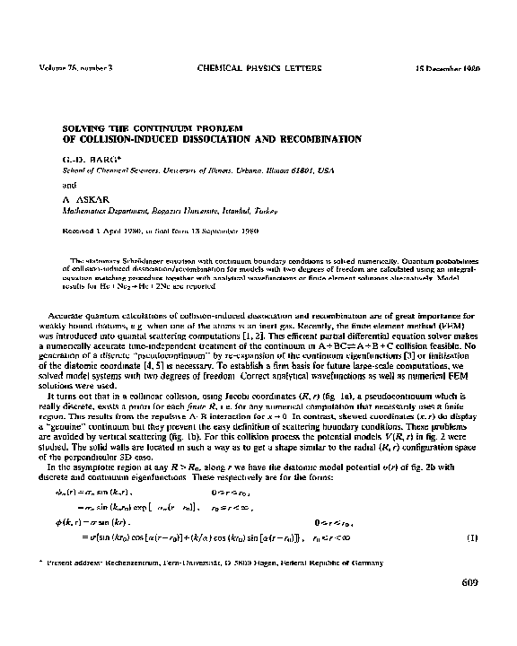 (PDF) Solving the continuum problem of collision-induced dissociation ...