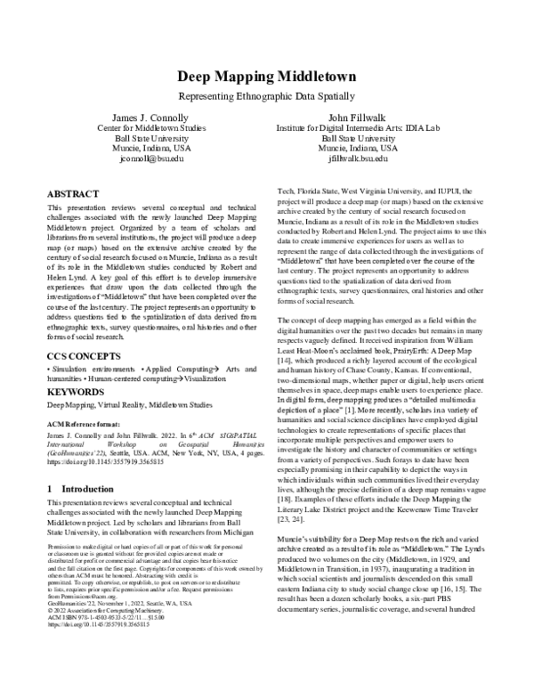 (PDF) Deep mapping middletown | John Fillwalk - Academia.edu